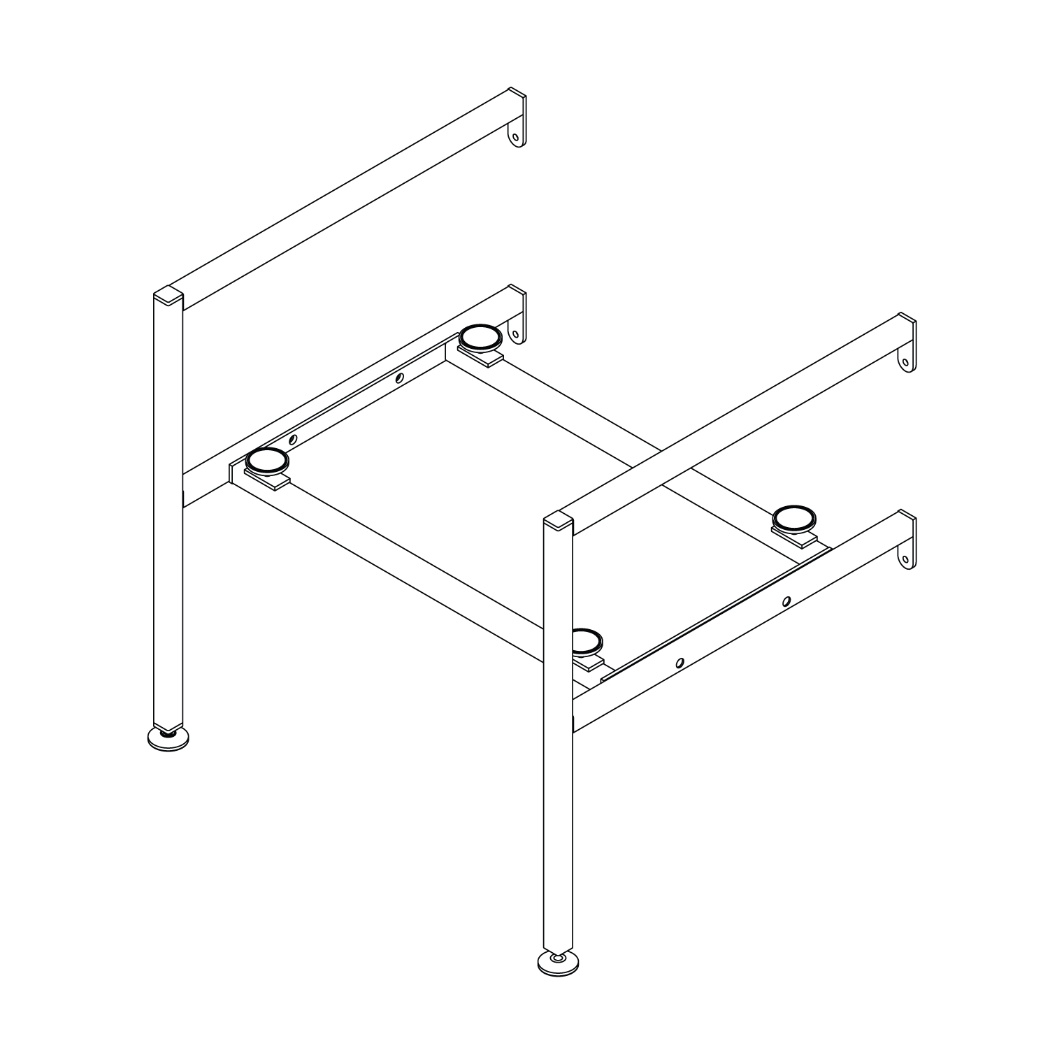 Adjustable Workbench & Belfast Sink Support Stand