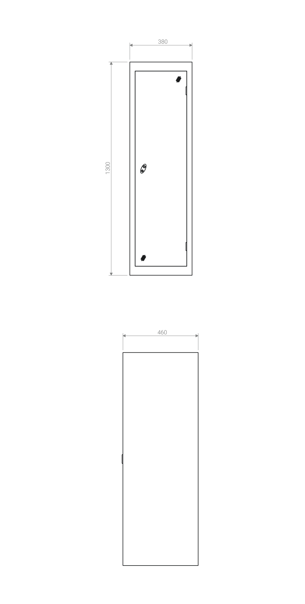 Single tier 'low access' locker