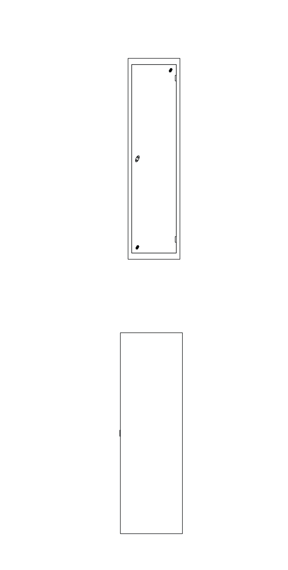 One tier standard police locker