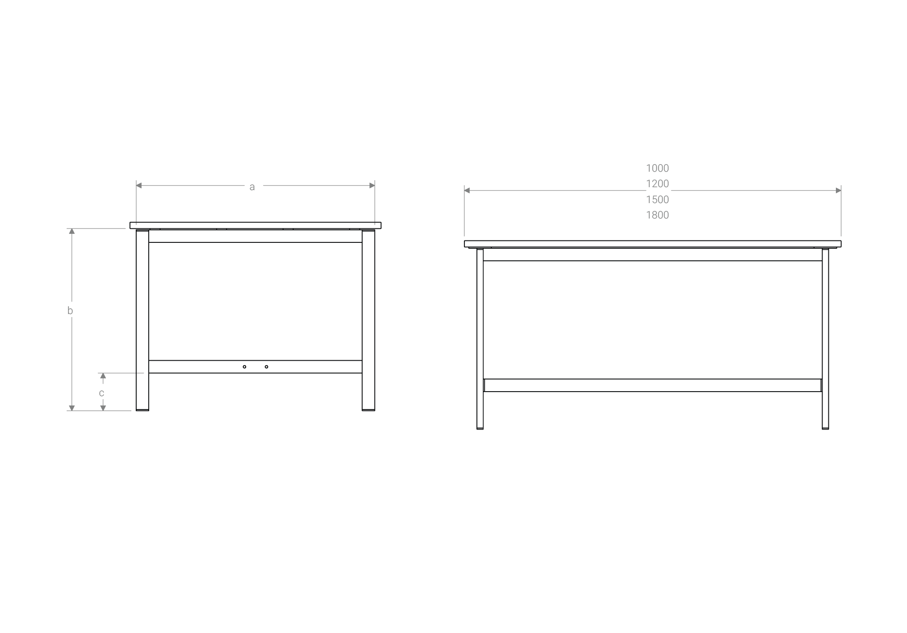Heavy Duty Table Stand