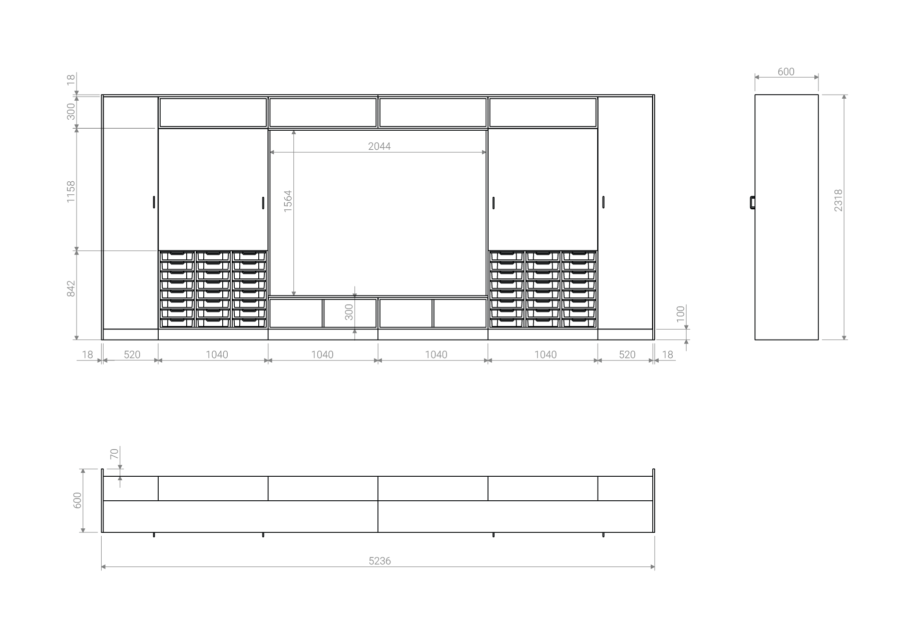 Teaching Wall Configuration 7